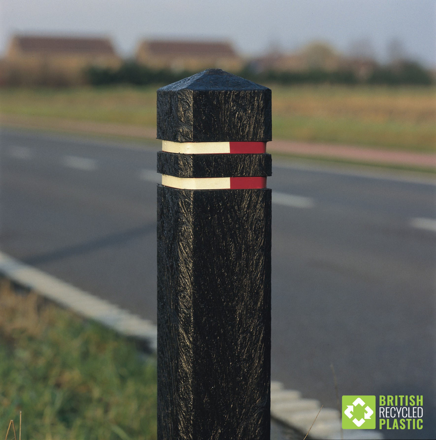 Our recycled plastic bollards - British Recycled Plastic