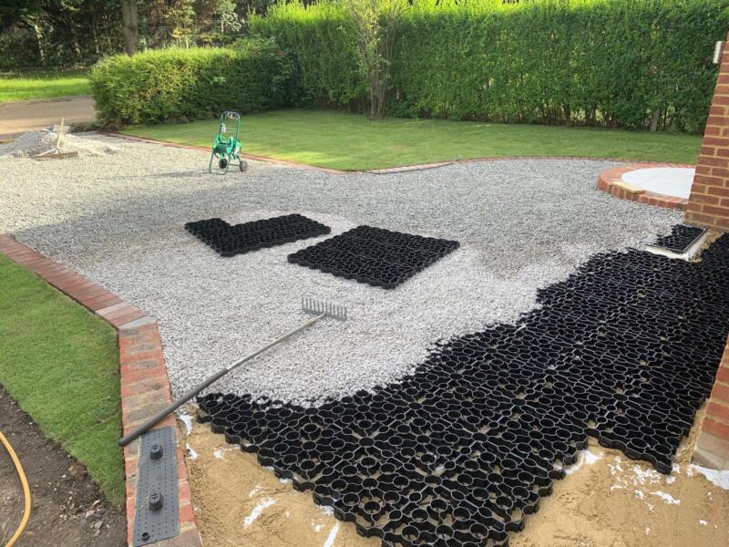 Recycled Plastic Ground Reinforcement Grids | British Recycled Plastic