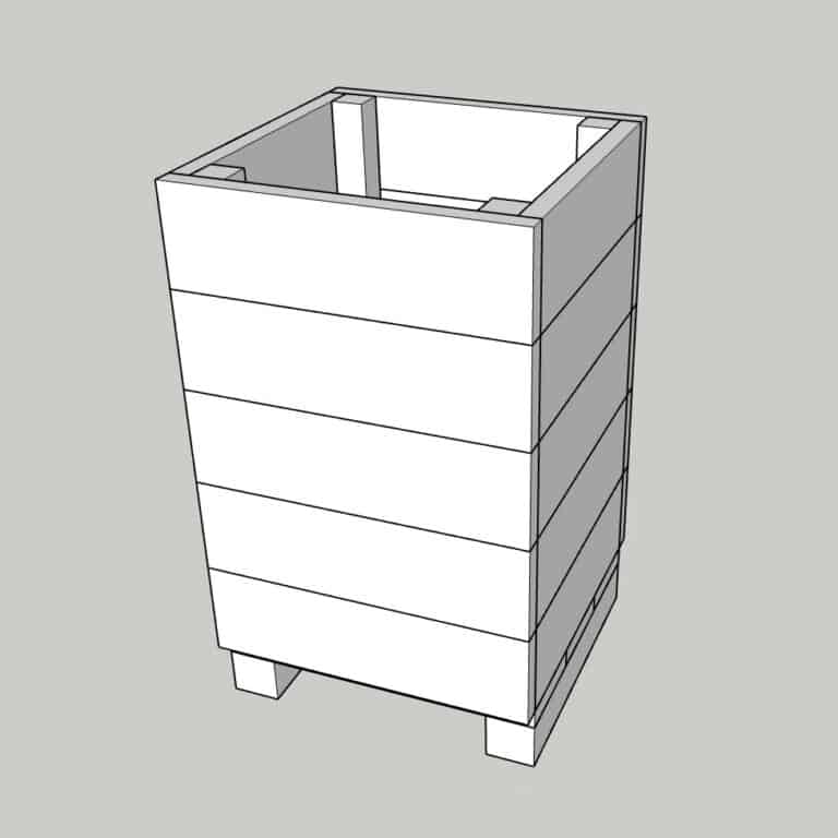 Marsden Square Modular Planter | Large Planters For Outdoor Areas