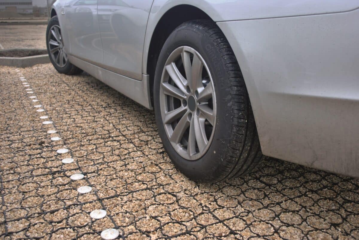 Recycled Plastic Ground Reinforcement Grids | British Recycled Plastic