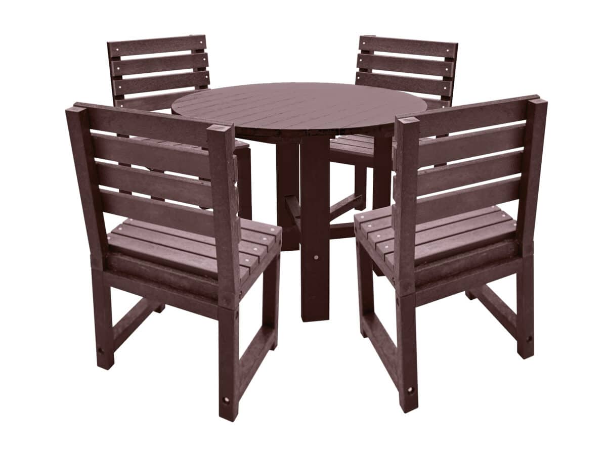 Featherstone Round Garden Table And Chairs | Garden Furniture