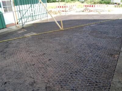 Recycled Plastic Ground Reinforcement Grids | British Recycled Plastic