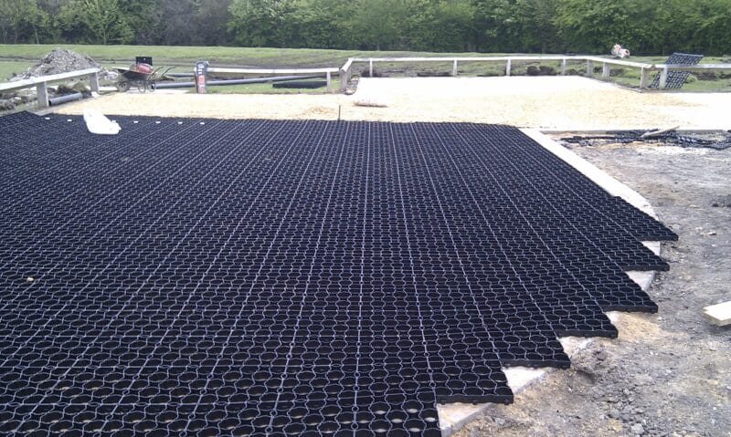 Recycled Plastic Ground Reinforcement Grids | British Recycled Plastic