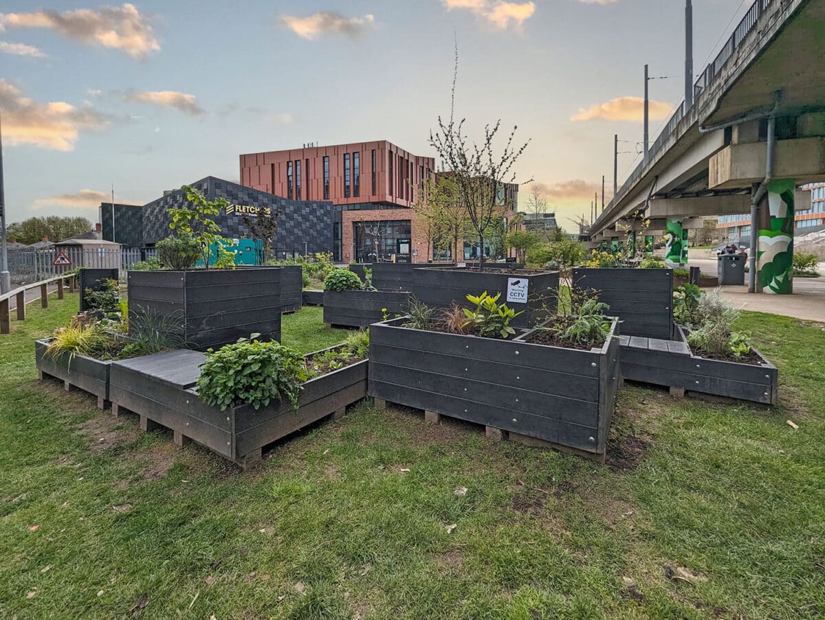 The Marsden Range Of Recycled Plastic Parklet